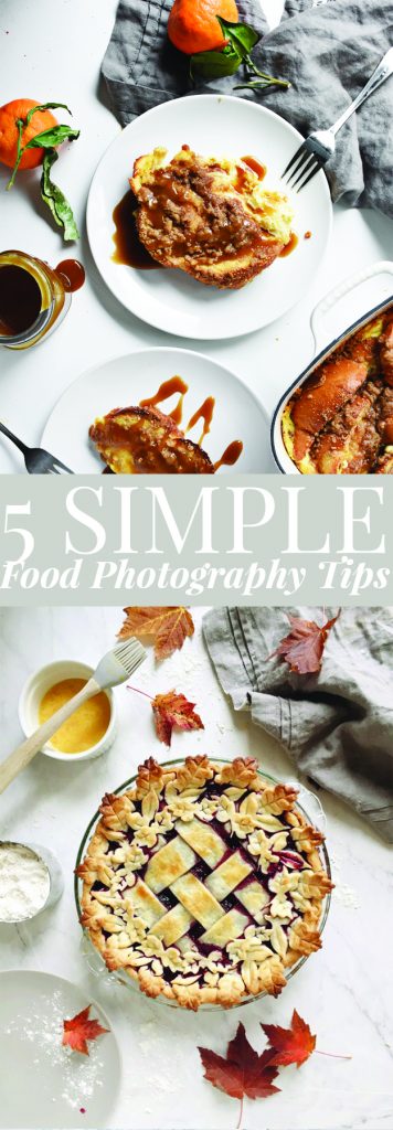 5 Simple Food Photography Tips - Tastemaker Conference