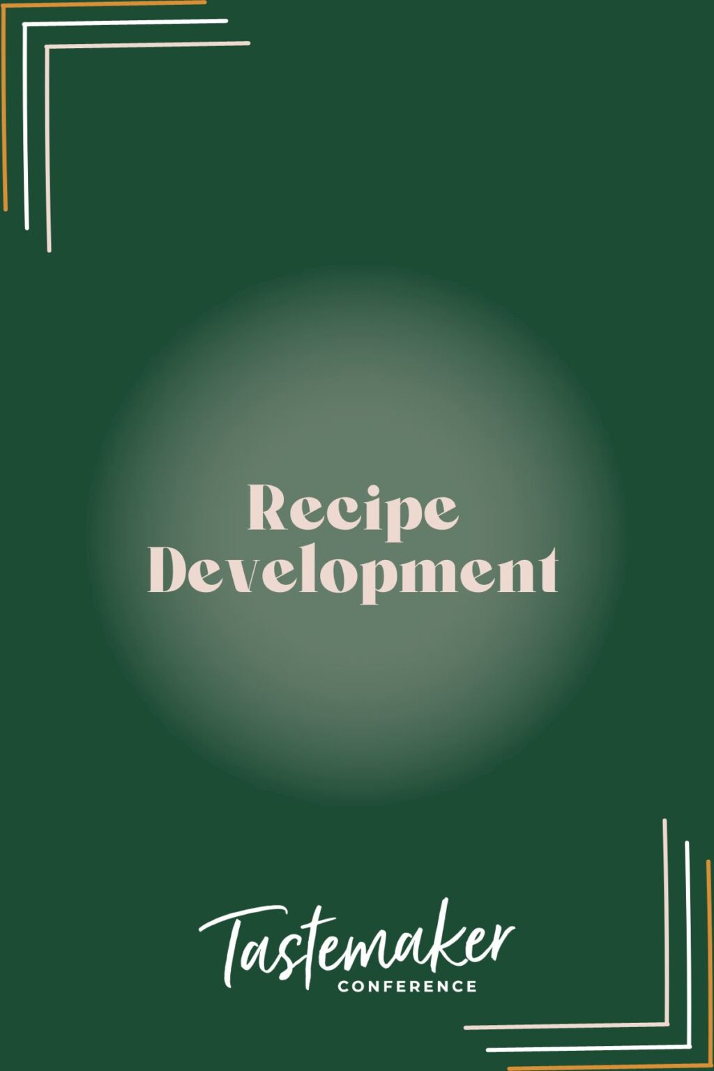 Food Creatives Resources - Tastemaker Conference